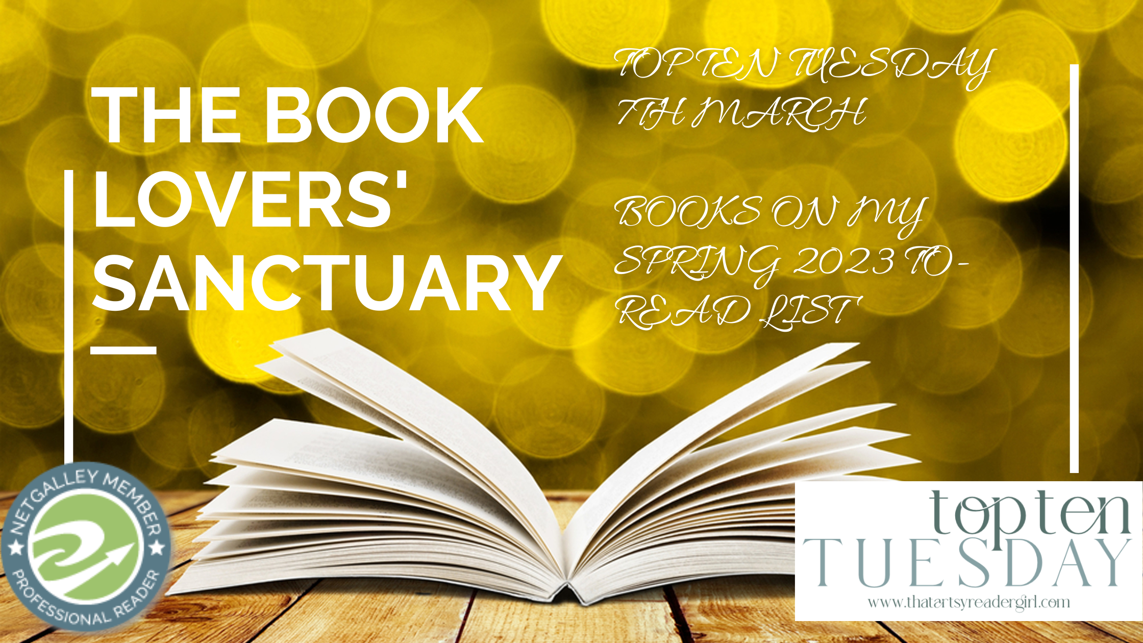 Top Ten Tuesday: Books On My Spring 2023 To-Read List – The Book Lovers ...
