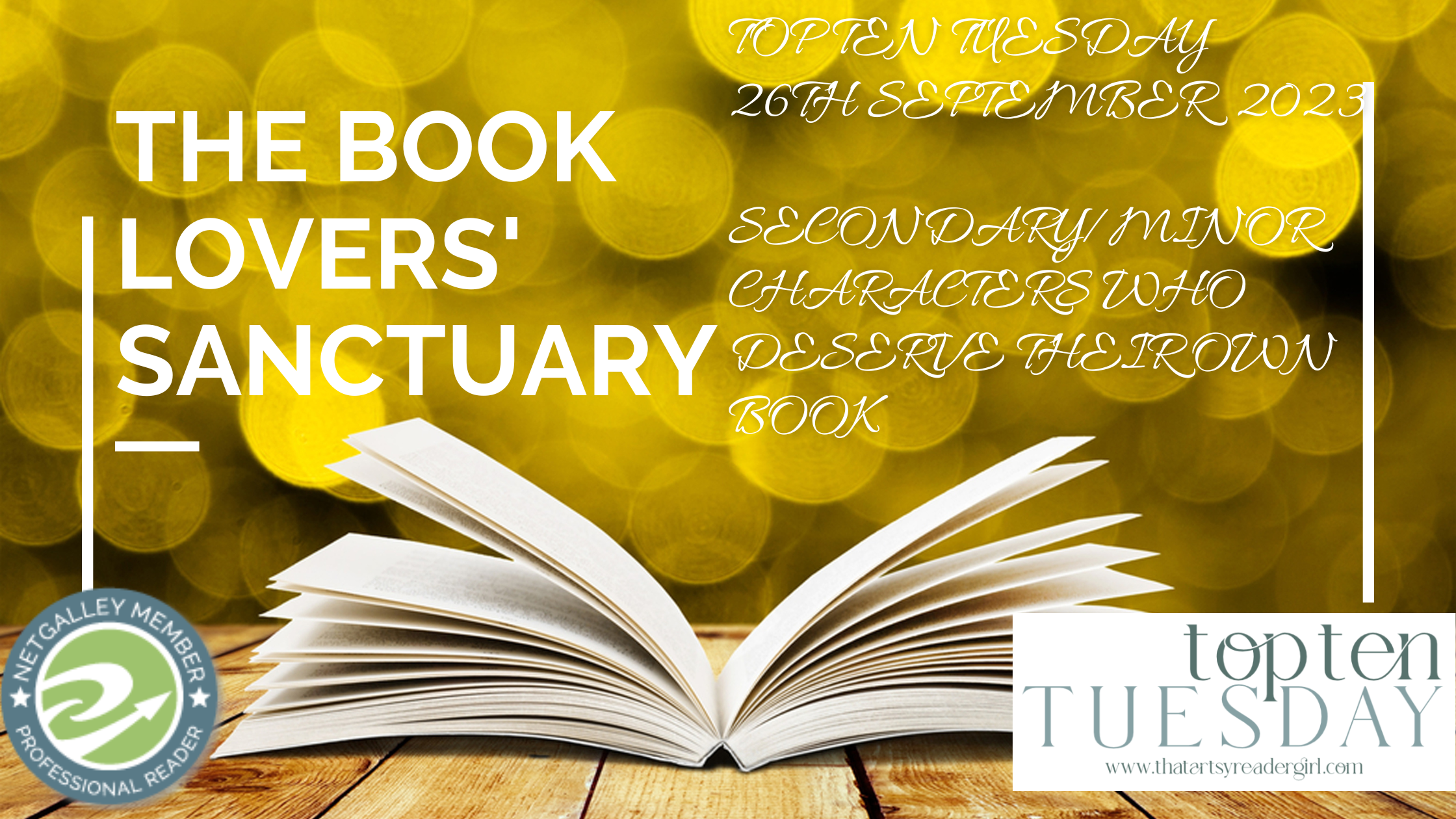 Top Ten Tuesday: Secondary/Minor Characters Who Deserve Their Own Book ...