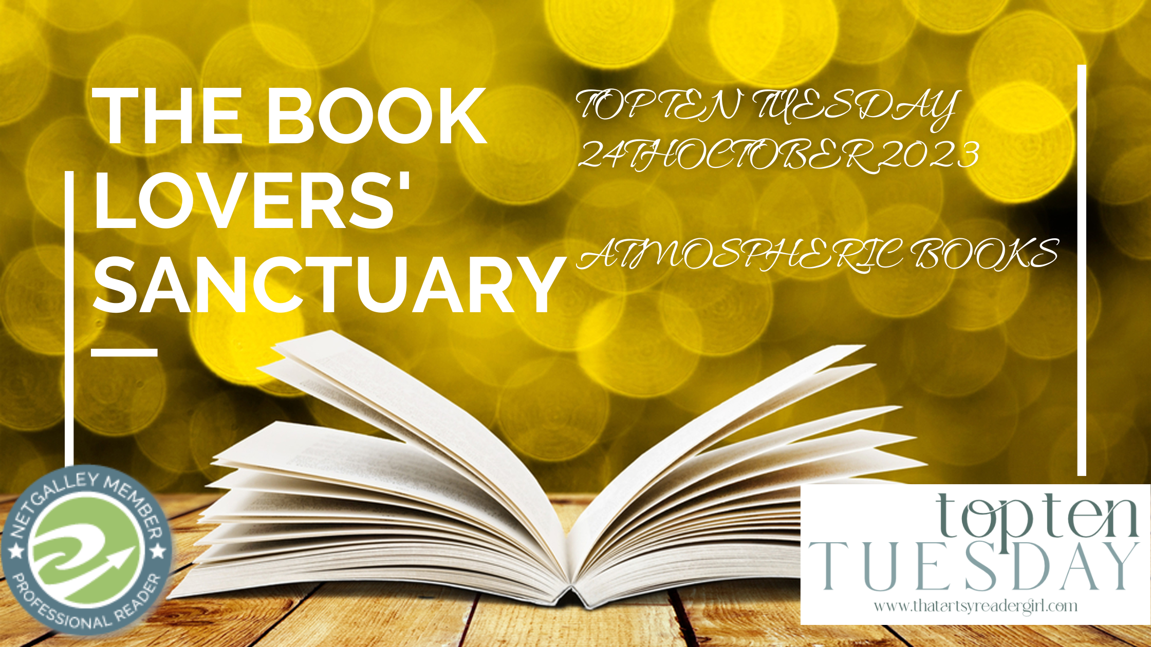 Top Ten Tuesday: Atmospheric Books – The Book Lovers' Sanctuary